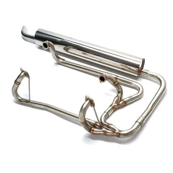 VANAGON 2.1 & 1.9 LITRE EXHAUST SYSTEM - COMPLETE W/CROSS OVER PIPES ...