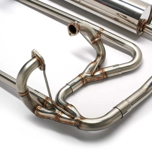 VANAGON 2.1 & 1.9 LITRE EXHAUST SYSTEM - COMPLETE W/CROSS OVER PIPES ...